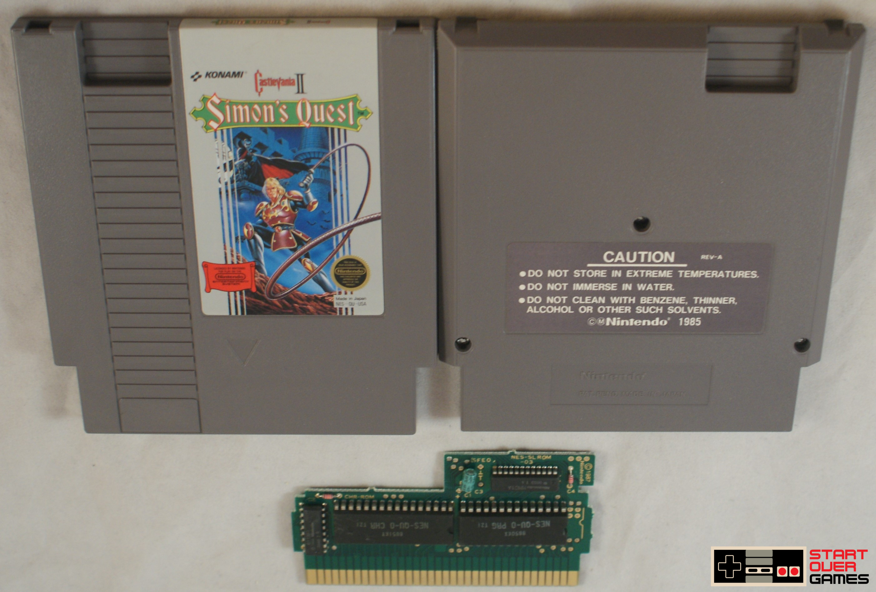 Dedicated to Retro Video Gaming - Start Over Games