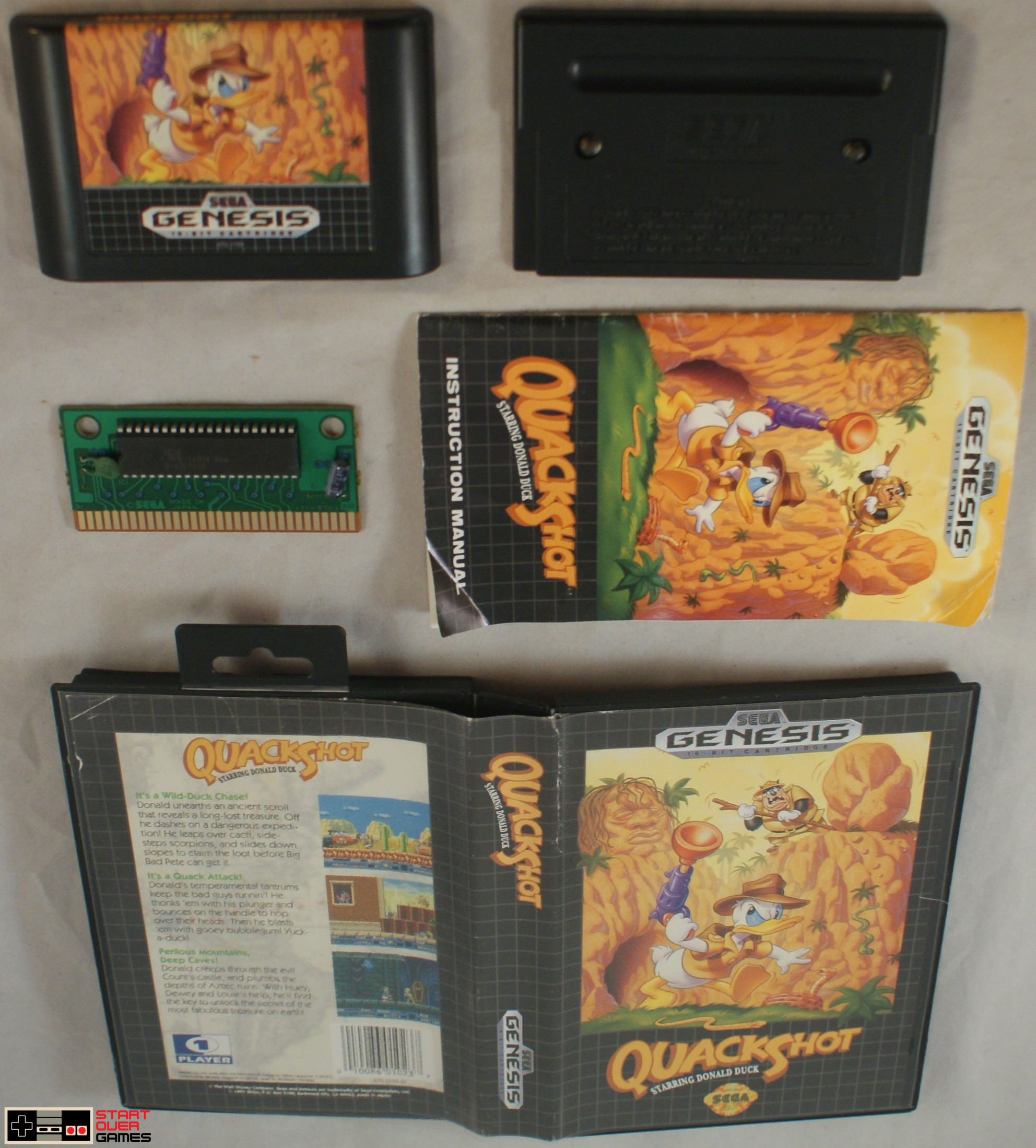 Dedicated to Retro Video Gaming - Start Over Games